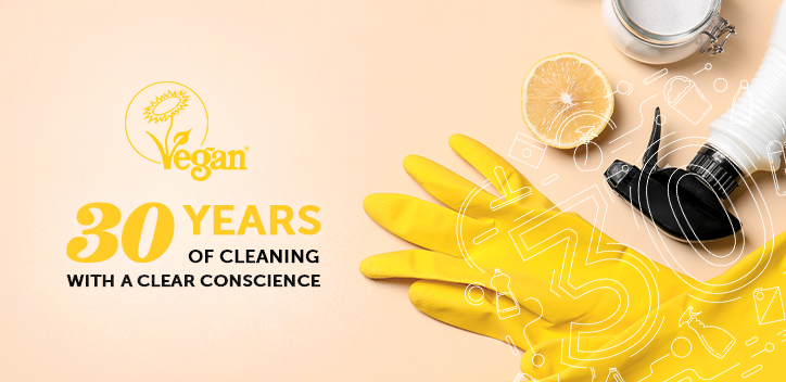 30 years of cleaning with a clear conscience | The Vegan Society