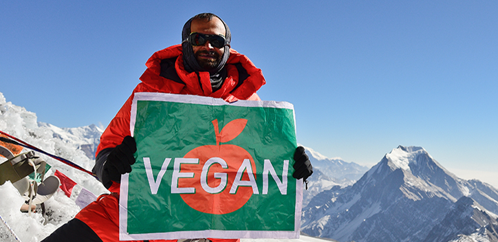 The first vegan to summit Everest | The Vegan Society